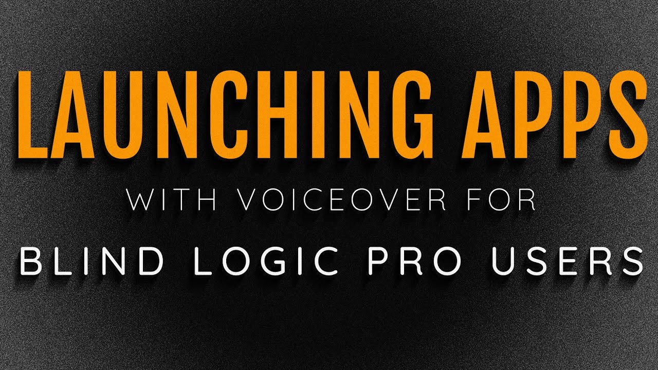 MacOS Tip: Here Are The Many Ways To Launch An App For Blind Users While Using VoiceOver ...