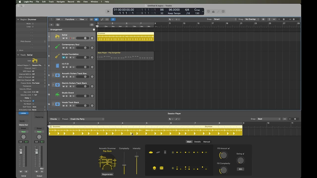 How To Create A Template For Blind Logic Pro Users With VoiceOver Pt 3 Prepping Session Players ...
